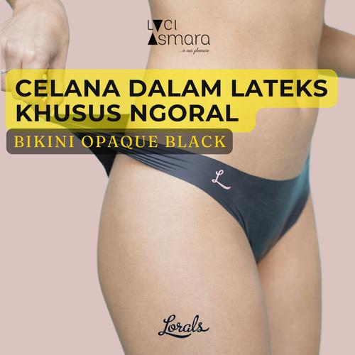 Jual Lorals - Latex Bikini for Oral Pleasure - OPAQUE BLACK - Jakarta Selatan - Laci Asmara ...