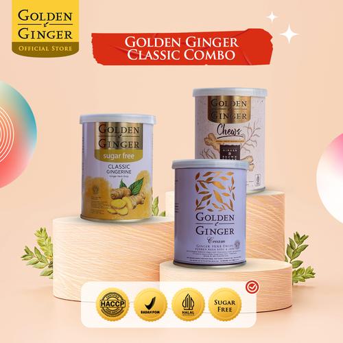 Jual Golden Ginger Classic Combo (Chews, Cream, & Classic) - Jakarta ...