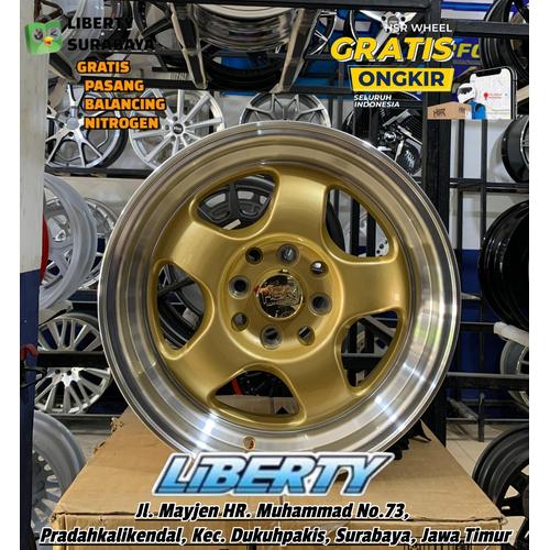 Jual Velg Original HSR R15 Mobil Avanza,Xenia,Brio,Calya Lebar 7/8 ...