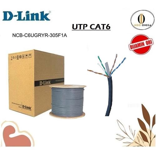 Jual DLINK UTP CAT6 / D-LINK UTP Cat6 Grey ( NCB-C6UGRYR-305 ...