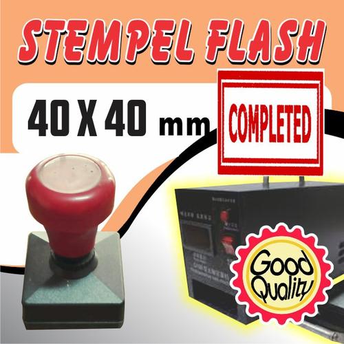 Jual STEMPEL FLASH UKURAN 40x40 - PRAKTIS - MURAH - CEPAT - Kota ...