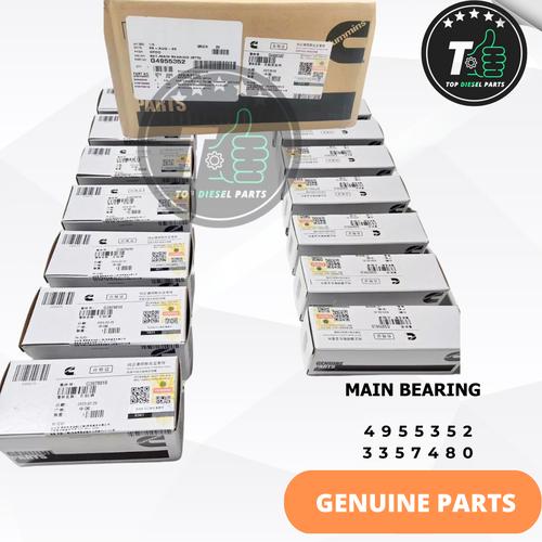 Jual 4955352 Main Bearing Crankshaft Original DCEC 3357480 3978822 ...