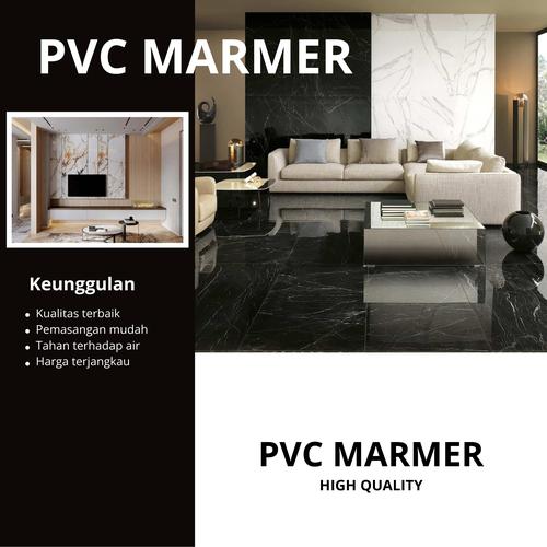 Jual PVC Marmer Dinding Panel | PVC Marble UV Wallpaper Marmer Marbel ...