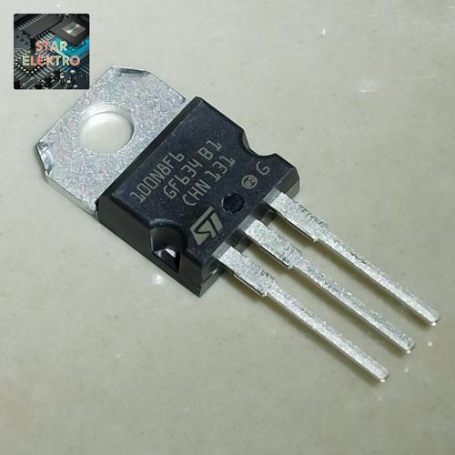 Jual 100N8F6 To-220 STP100N8F6 ST P100N8F6 STripFET Power Mosfet 100A ...
