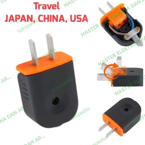 Jual 5777 steker stecker colokan listrik pipih tipis gepeng bwins putih ...