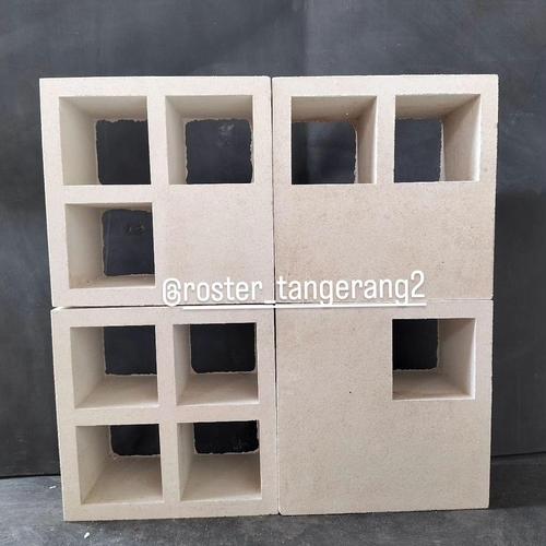 Jual Roster Dadu putih 20x20cm - Putih - Kab. Tangerang - Roster lubang ...