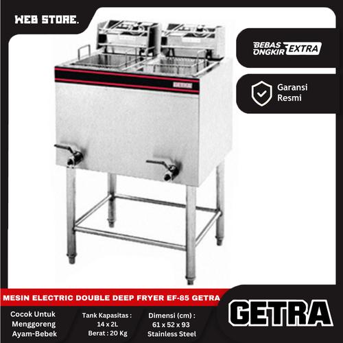 Jual Mesin Penggoreng Listrik 14Lx2 Electric Double Deep Fryer EF-85 ...