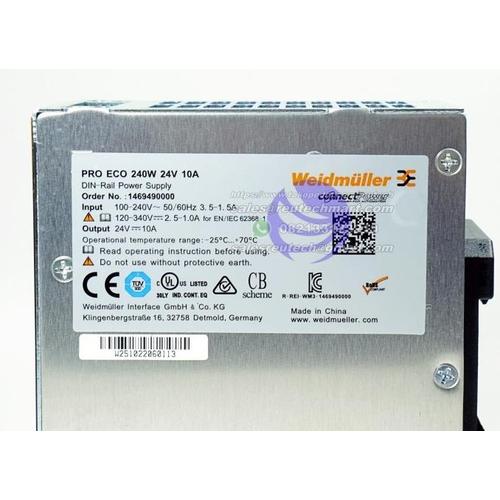 Jual Power Supply Weidmuller Pro Eco 240W 24V 10A 1469490000 Ready ...
