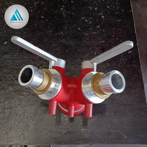 Jual Y connection pemadam kebakaran hydrant 2 handle 3 way ukuran 2.5 ...