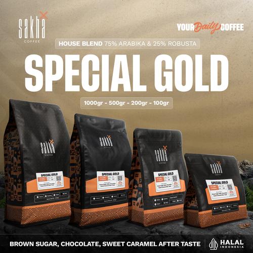 Promo Kopi Espresso Special Gold Blend Coffee Arabica Robusta Biji ...