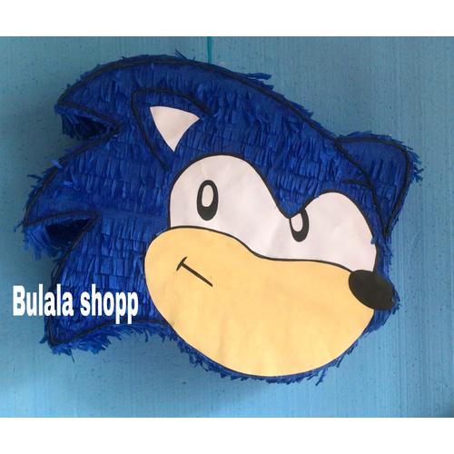Jual Pinata Pukul/Pinata Tarik Karakter Ulang Tahun Motif Kepala Sonic ...