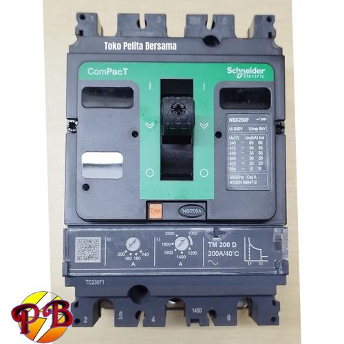 Jual MCCB Circuit Breaker Compact NSX250F 250 Ampere / Breaker MCCB ...
