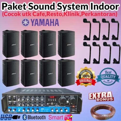 Jual Paket Sound System indoor cafe kantor klinik isi 8 speaker yamaha+breket - Jakarta Barat ...