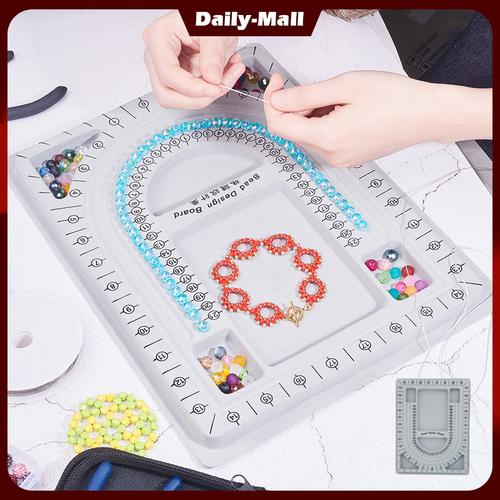 Jual Papan Manik-Manik Papan Desain Kalung Bead Board Untuk DIY Gelang ...