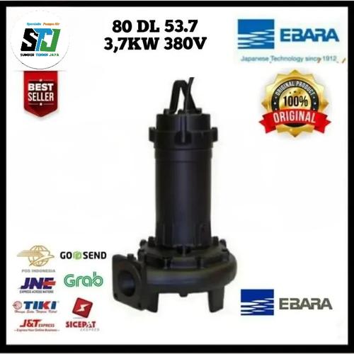 Jual Pompa Ebara 80DL53.7 4HP 380V Pompa Celup Air Kotor Sewage Limbah ...