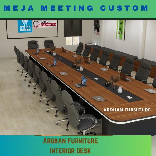 Jual MEJA MEETING BESAR|MEJA RAPAT |MEETING TABLE|ARDHAN FUR-8 SEAT - 6 ...
