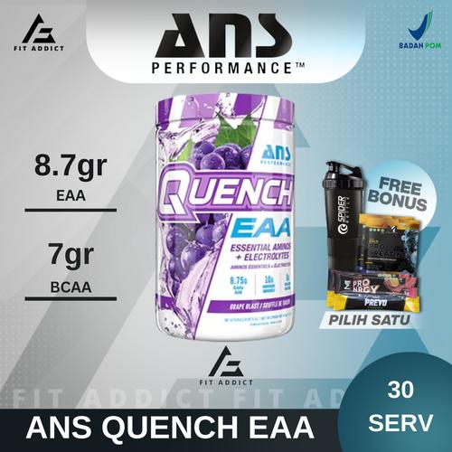 Promo ANS Quench EAA + BCAA 30 Serving Serv 30 Servings 30serv ANS ...