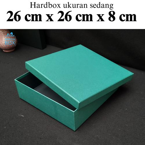Jual HARDBOX - BOX CORPORATE GIFT- BOX HAMPERS Ukuran 26 cm x 26 cm x 8 ...