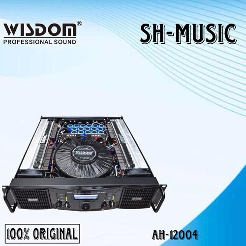 Jual Power Amplifier Wisdom AH12004 4-Channel Wisdom AH-12004 Amplifier ...