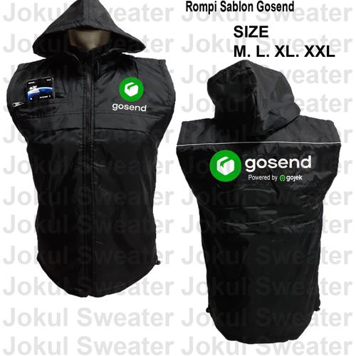 Jual Rompi motor/Rompi premium/Rompi sablon gosend - Jakarta Pusat ...