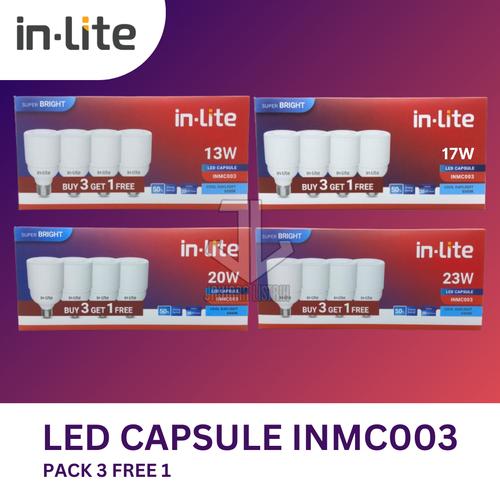 Jual IN-LITE INLITE INMC003 LED PACK CAPSULE E27 13W 17W 20W 23W PAKET ...