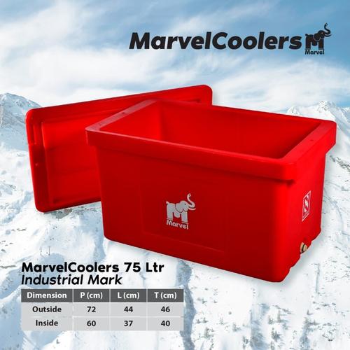 Jual Cooler Box Es 75 Liter Marvel HRO-B75L Mirip Antartica Lion Star ...
