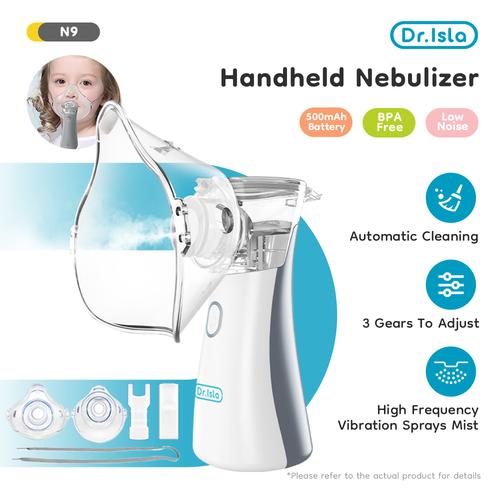 Promo Dr.isla Mesh Nebulizer Perawatan Uap Pernapasan Asma Oksigen ...