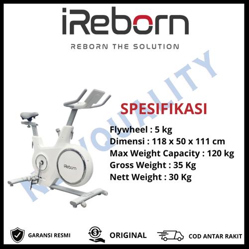 Jual Sepeda Statis iReborn Revo Spinning Bike | Original ireborn | Alat ...