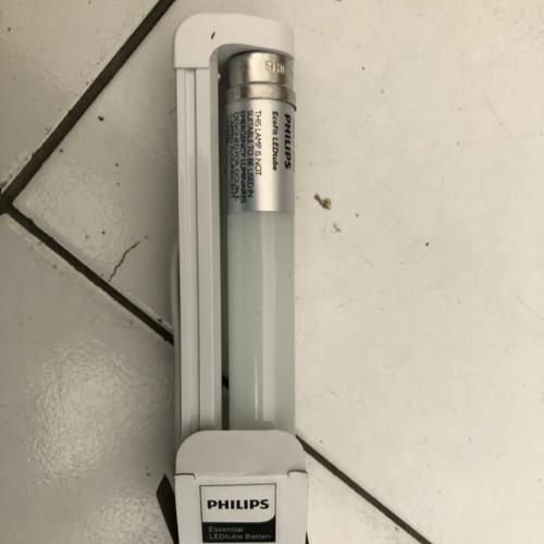 Jual TL Philips Led Tube Ecofit T8 Set 16W Komplit BN015C Kap + Lampu TL Led 16W Philips ...