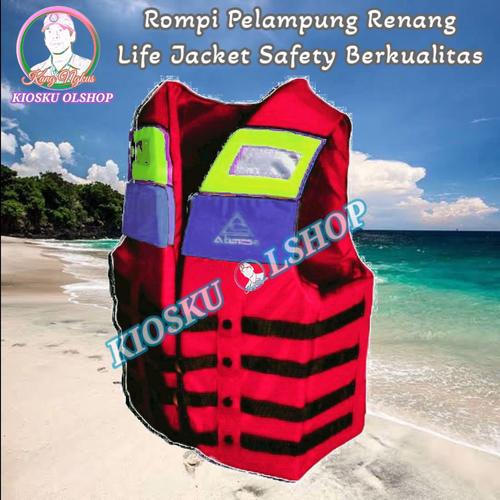 Jual LIFE JACKET ROMPI PELAMPUNG RENANG DEWASA, ROMPI PELAMPUNG ...