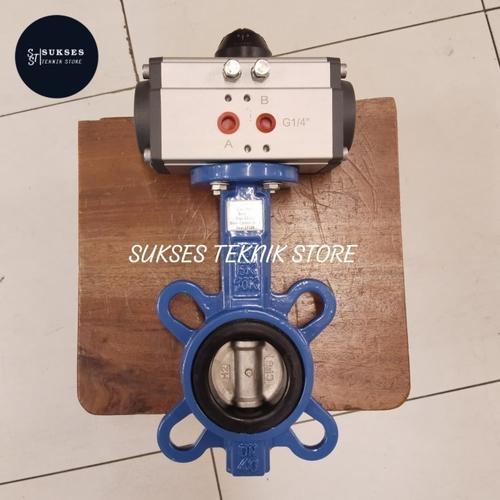 Jual Butterfly Valve Actuator Pneumatic 12" Inch / DN300 Double Acting - Jakarta Barat - Sukses ...