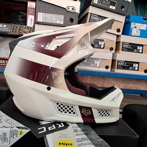Jual Helm Fullface Fox RPC Rampage Pro Carbon Mips Glnt Vin White ...