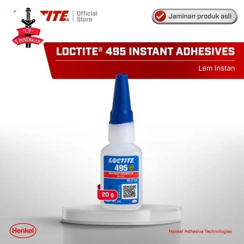 Jual LOCTITE 495 Instant Adhesive Lem Super Glue 20gr - Kota Surabaya ...