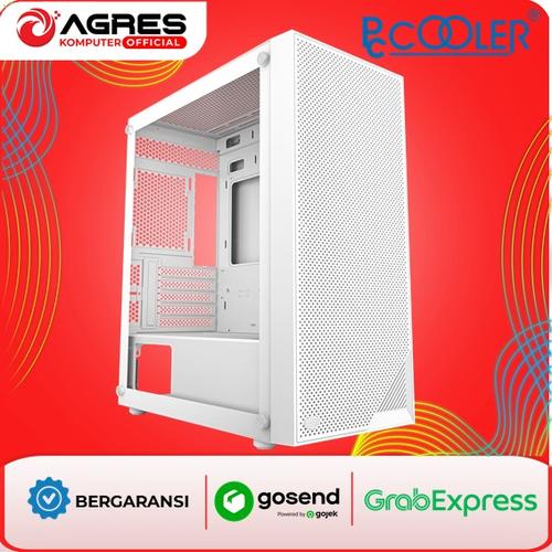 Promo Casing PC COOLER / PCCOOLER C3-B310 mATX - White - TANPA FAN ...
