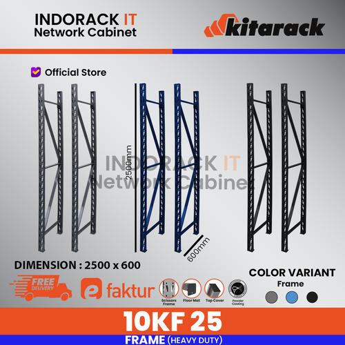 Promo Gudang Besi Frame Rak 1 Ton / layer Tiang Tambahan Rack Tinggi 2 ...