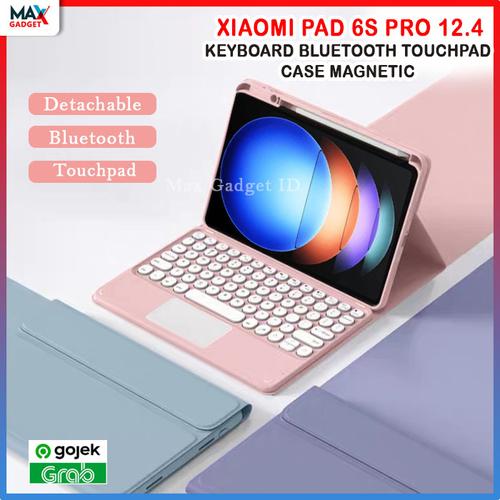 Promo Xiaomi Pad 6s Pro 12.4 Inch 2024 Keyboard Bluetooth Mouse Case ...