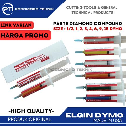 Promo ELGIN DYMO Diamond Compound Grade 1200 1800 3000 6000 8000 Made ...