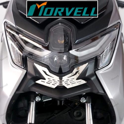 Promo Nmax Turbo Front Grille Garnish bagian depan - Silver - Kota ...