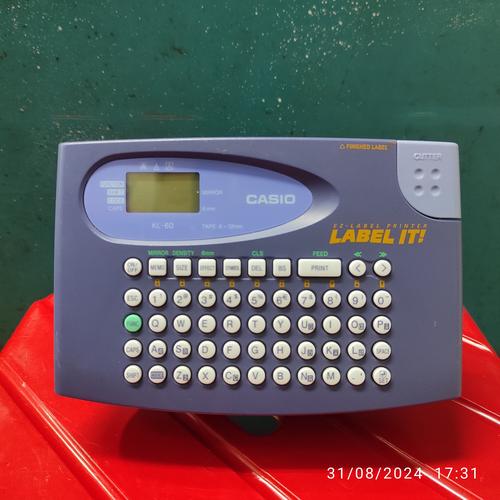 Jual Label Printer Casio KL 60 -Ez Label KL 60 -Display Etlase-REAL ...