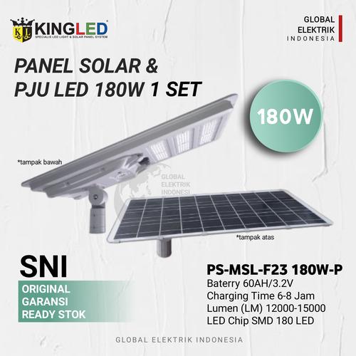 Jual PJU LED 180 Watt SMD Solar Panel Tenaga Surya IP65 Street Light ...