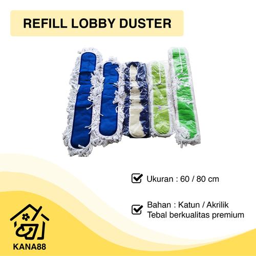 Jual Kain Refill Lobby Duster Kain Putih Lap Pel Lantai Panjang - 60cm ...
