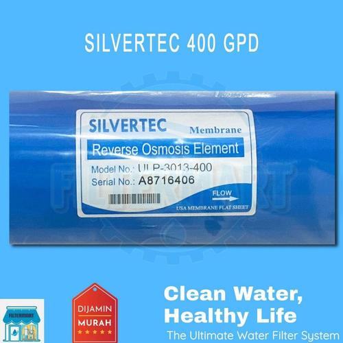 Jual MEMBRANE RO SILVERTEC 400 GPD ULP 3013 400 / MEMBRAN REVERSE ...