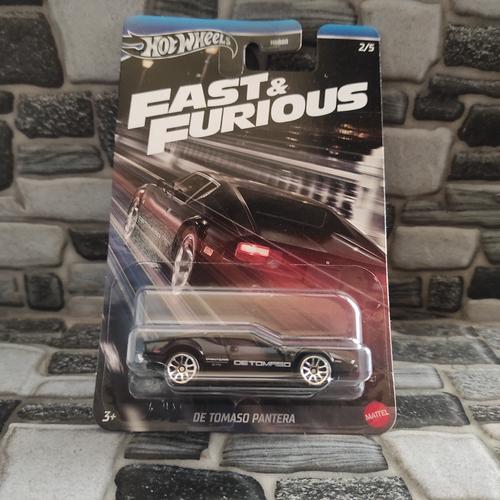 Jual Hot Wheels De Tomaso Pantera Fast & Furious - Reguler Card - Kab ...