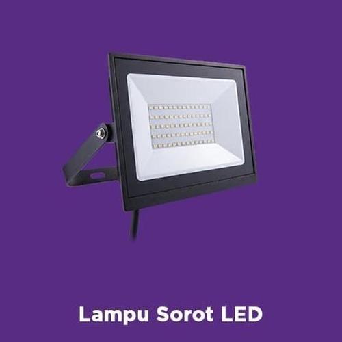 Jual ecolink lampu sorot tembak outdoor led flood light 100w - 6500K - Jakarta Utara - Vare ...
