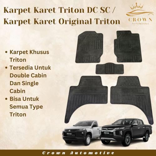 Jual Karpet Karet Triton / Karpet Karet Original Triton - Double Cabin ...
