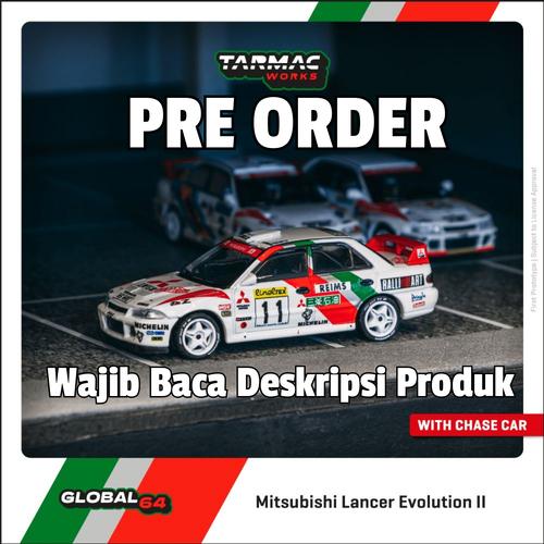 Jual TARMAC Mitsubishi Lancer Evolution II Rally Monte Carlo 1995 ...