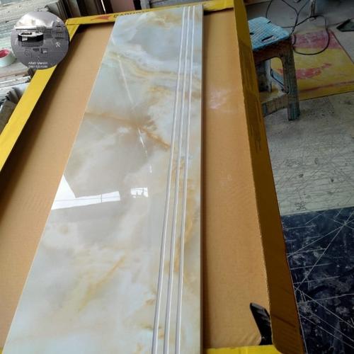 Jual granit tangga ukuran 30x100 20x100 dragon elcream by Garuda tile ...