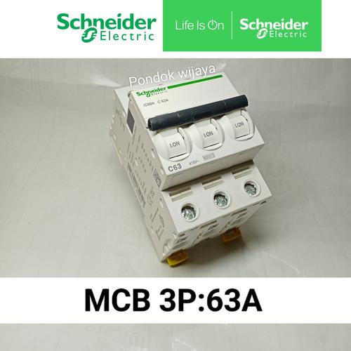 Jual MCB 3P 63A SCHNEIDER Original - Kota Tangerang - pondok wijaya ...
