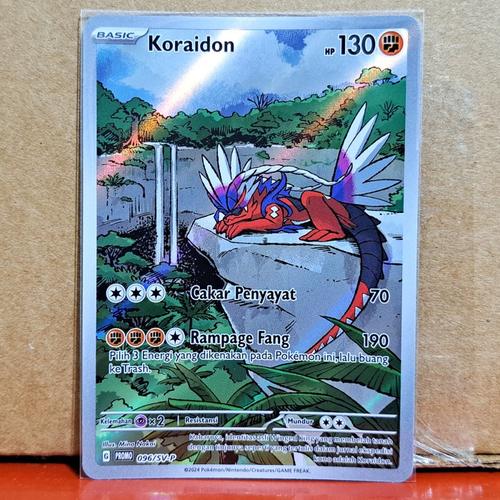 Promo Koraidon 096/SV-P AR Harta Berkilau EX Promo Foil Pokemon TCG ...