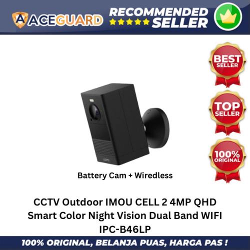 Jual IMOU CELL 2 4MP QHD Dual Band WIFI Outdoor CCTV IPCam IPC-B46LP ...